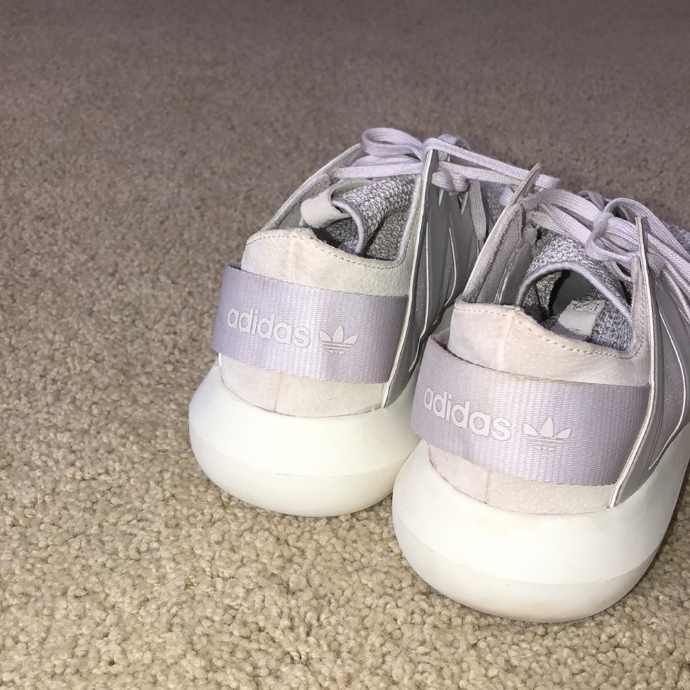 Lavender Adidas Tennis Shoe Brand New - Gem